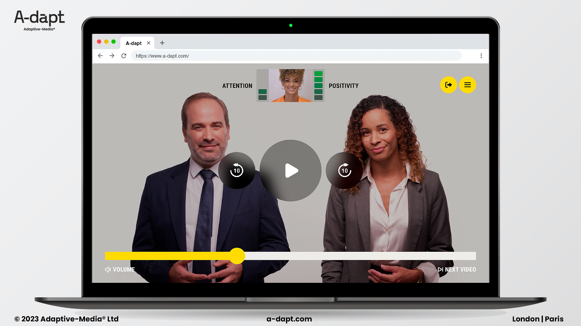 Adaptive Media: Emotion AI Immersive Format - Beyond Conference